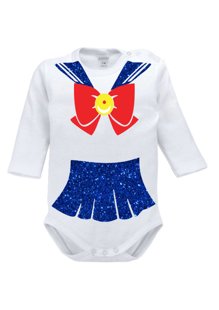 Body de Bebé Temática Sailor Moon | Vavaim
